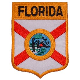 Florida Flag Shield Patch | Flag World Inc Shopping