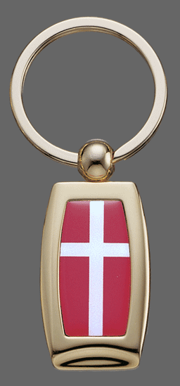 Denmark Key Chain | Flag World Inc Shopping