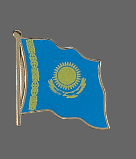 Kazakhstan Lapel Pin | Flag World Inc Shopping