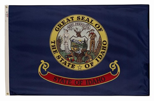 4'x6' Applique Nylon Idaho Flag | Flag World Inc Shopping