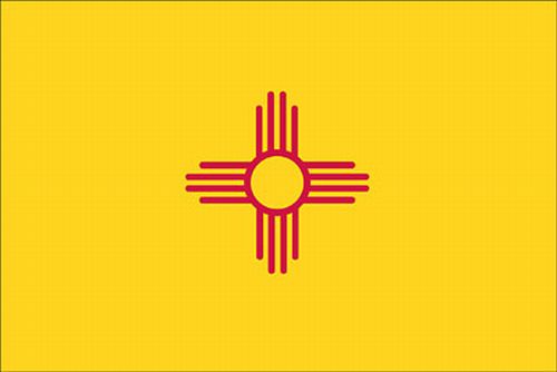 8'x12' Applique Nylon New Mexico Flag | Flag World Inc Shopping