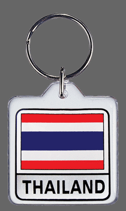 Thailand Key Chain - Flag World | American Flags | Custom Flags | Flagpoles