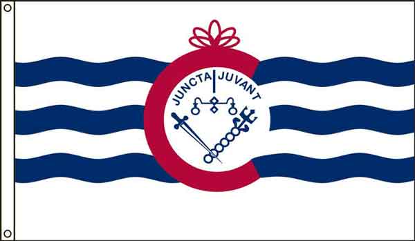 10'x15' Nyl. City of Cincinnati Flag | Flag World Inc Shopping