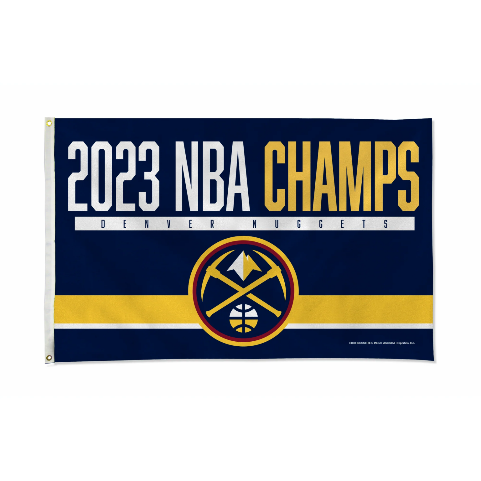 Denver Nuggets 2023 NBA Champions Flag | Flag World Inc Shopping