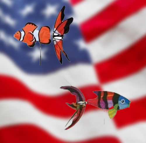 Aquatic Spinner - Flag World | American Flags | Custom Flags | Flagpoles