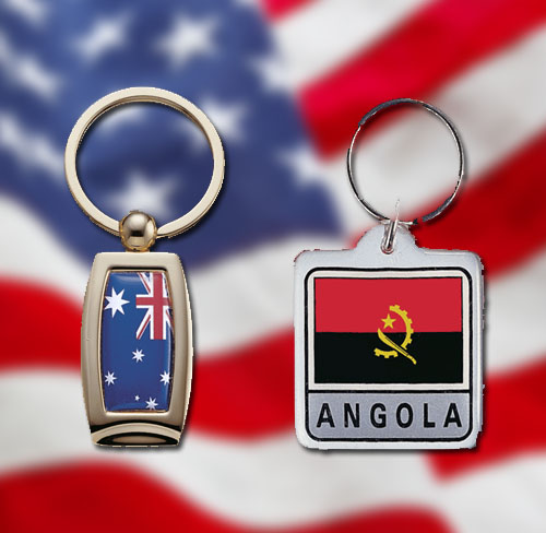 International-Country-Flags Key-Chains - Flag World | American Flags ...
