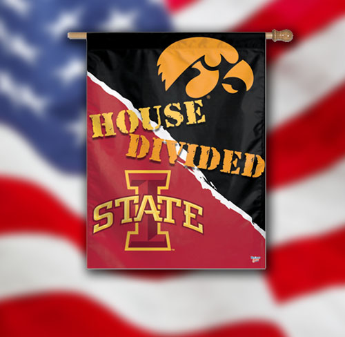 Iowa Vs Iowa State - Flag World | American Flags | Custom Flags | Flagpoles