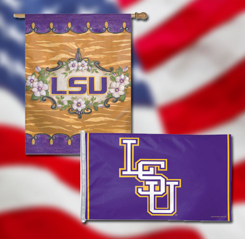 LSU - Flag World | American Flags | Custom Flags | Flagpoles