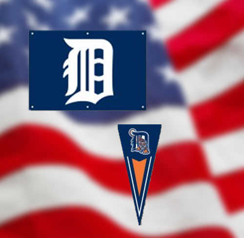 Detroit Tigers - Flag World | American Flags | Custom Flags | Flagpoles
