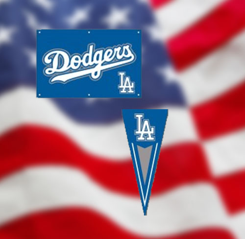 Los Angeles Dodgers - Flag World | American Flags | Custom Flags ...