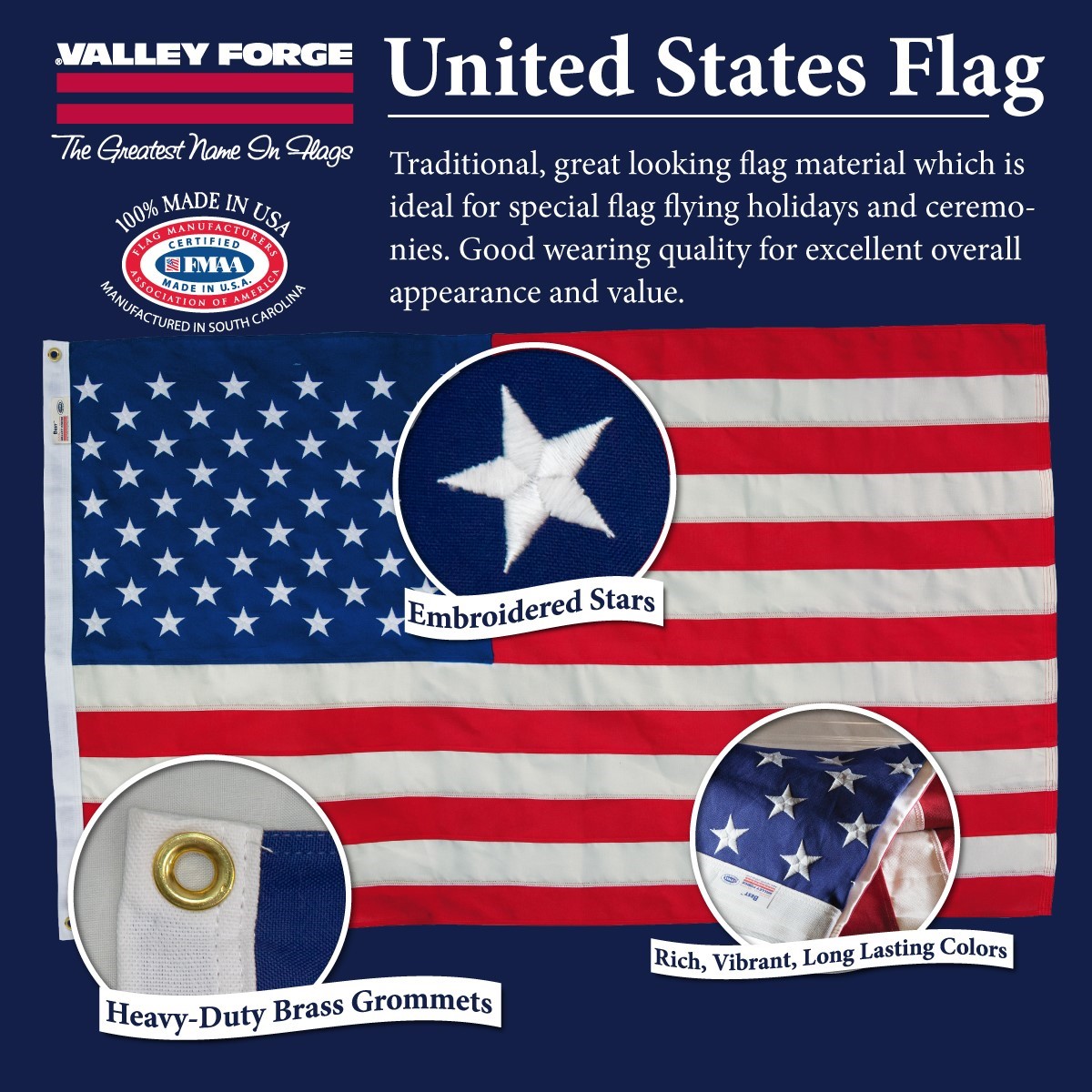 The Best Features of American Poly II Flags - Flag World | American ...